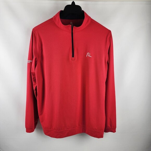 Rhoback | Shirts | Sold Out Rhoback Shirt Mens Large Red 4 Zip ...